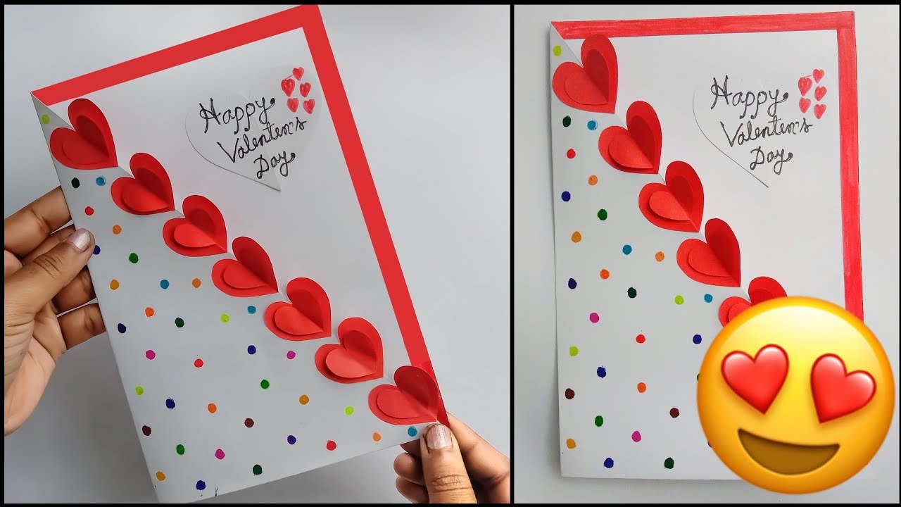 Love card making ideas Valentine's Day Gift Ideas Handmade love Card ...