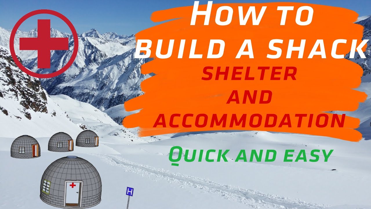 How to build a Shack and Shelter [Video No.2 , Alpinist] - YouTube