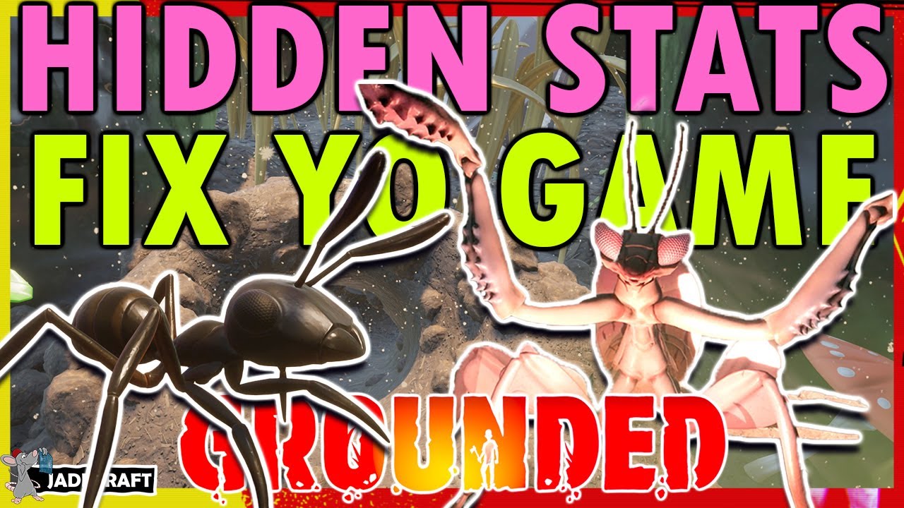 FIX GROUNDED NOW! Real Bug Damage/Armor Values Revealed! What Are Devs ...