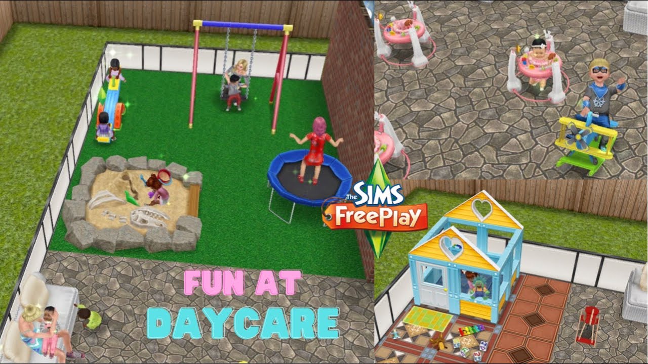 Daycare Playtime Fun | The Sims Freeplay - YouTube