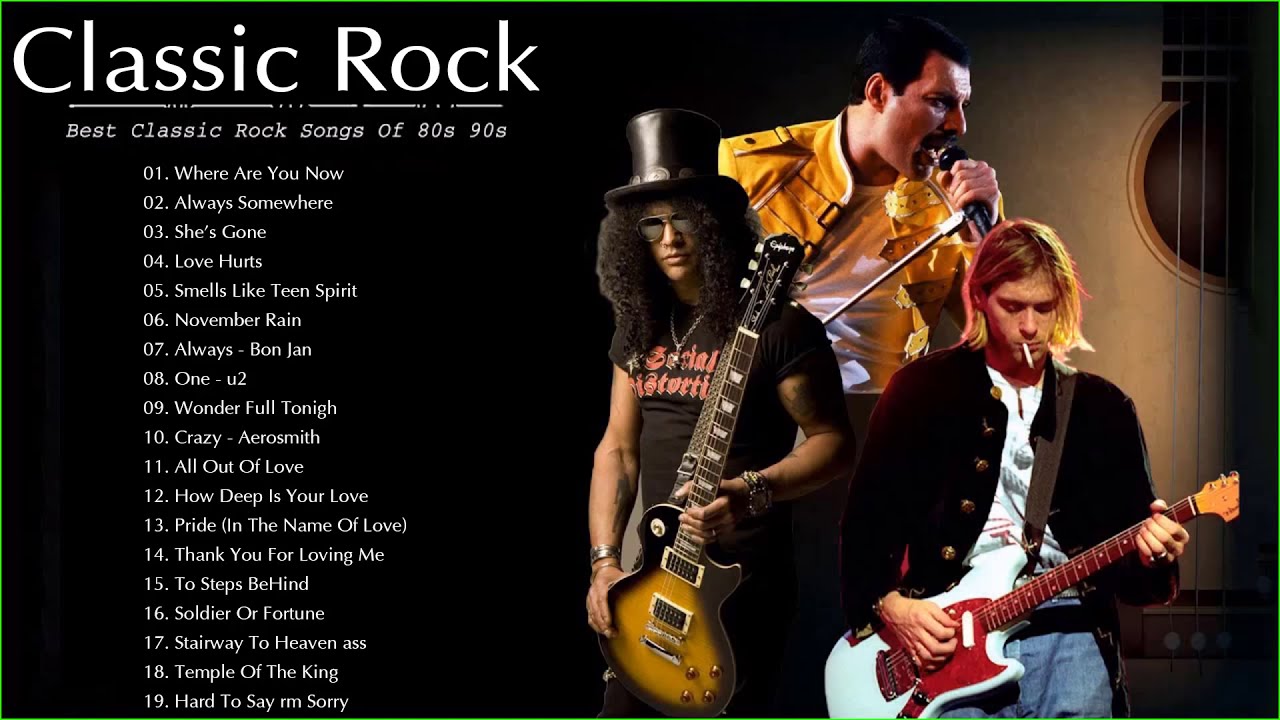 Classic Rock 70s 80s 90s | Classic Rock Greatest Hits Playlist - YouTube