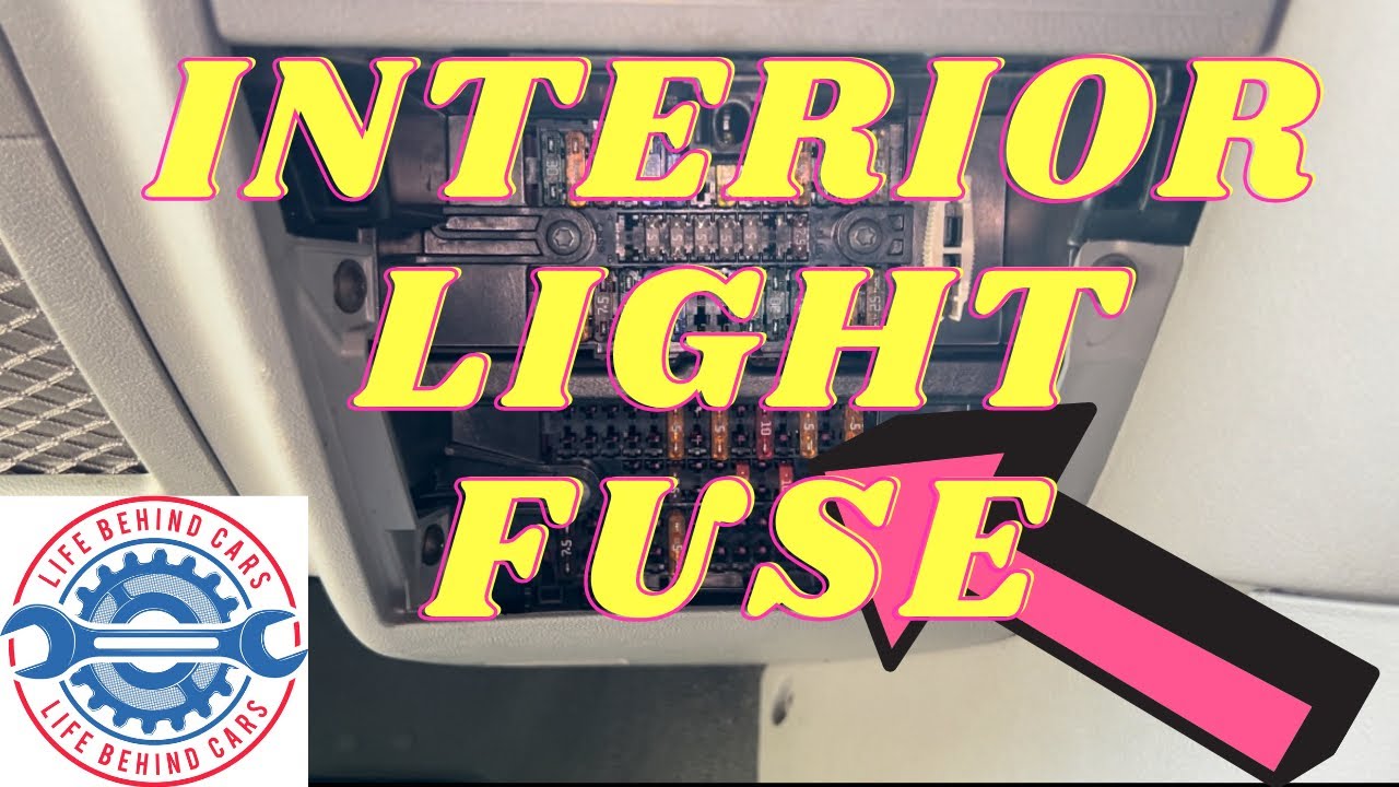 VW Transporter T5 2010 Diesel Interior Lights Fuse Location - YouTube