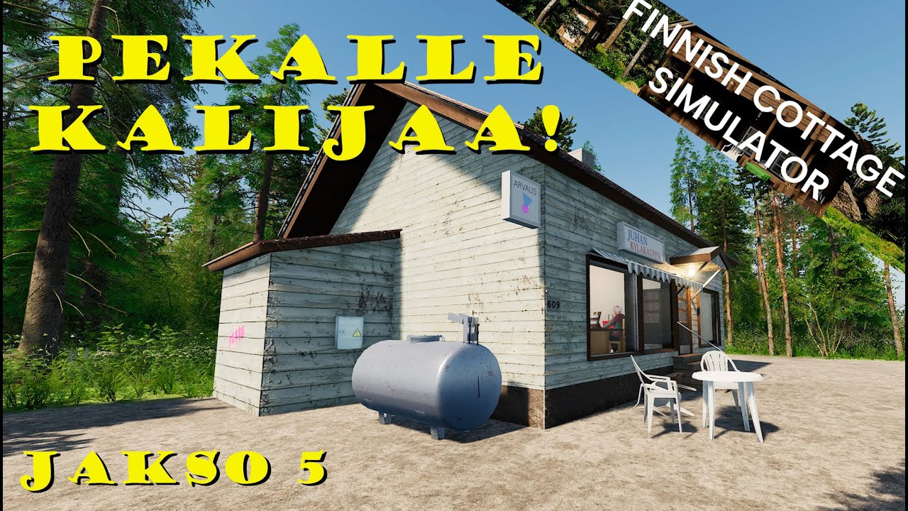 JUHAN KYLÄKAUPPA! | Finnish Cottage Simulator #5 - YouTube