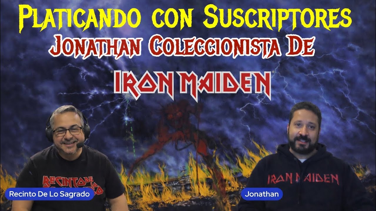 Coleccionista de Iron Maiden - Platicando con Jonathan - YouTube