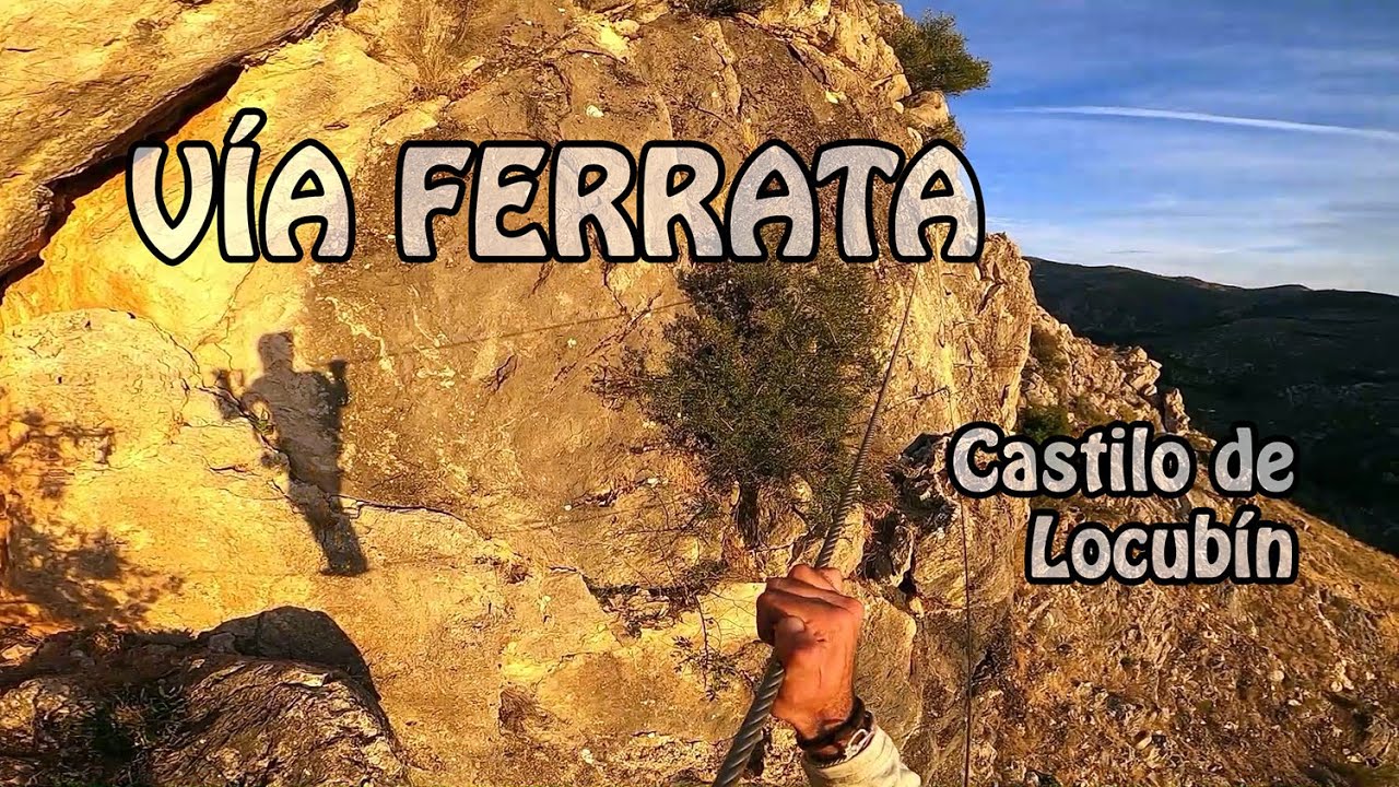 Via ferrata Castillo de Locubin - YouTube