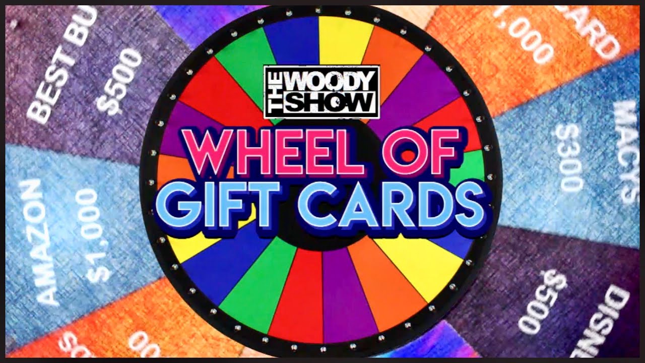 The Woody Show Wheel Of Gift Cards M-F 7:50am ALT 98.7 - YouTube
