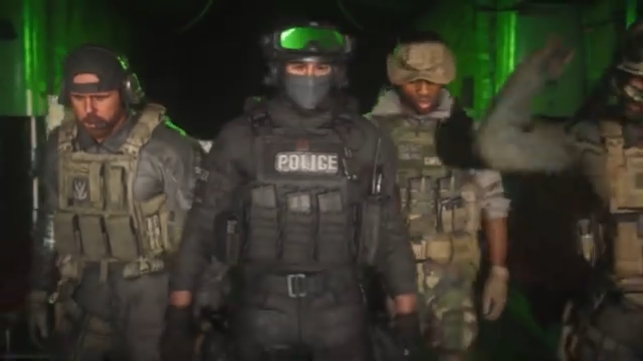 Call of Duty®: Modern Warfare first mission PS4 gameplay - YouTube