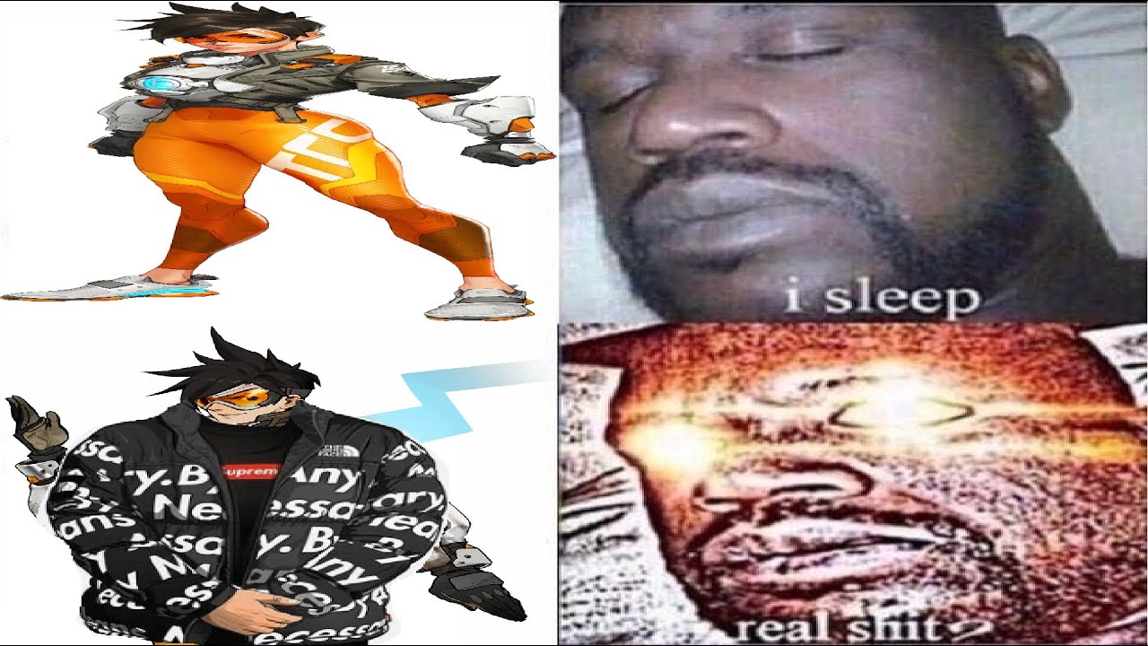 a powerpoint about tracer's skill trees in overwatch 2 - YouTube