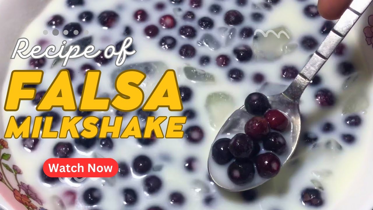 Falsa Milkshake Recipe | Doodh Wala Falsay ka Juice | Falsa Juice ...