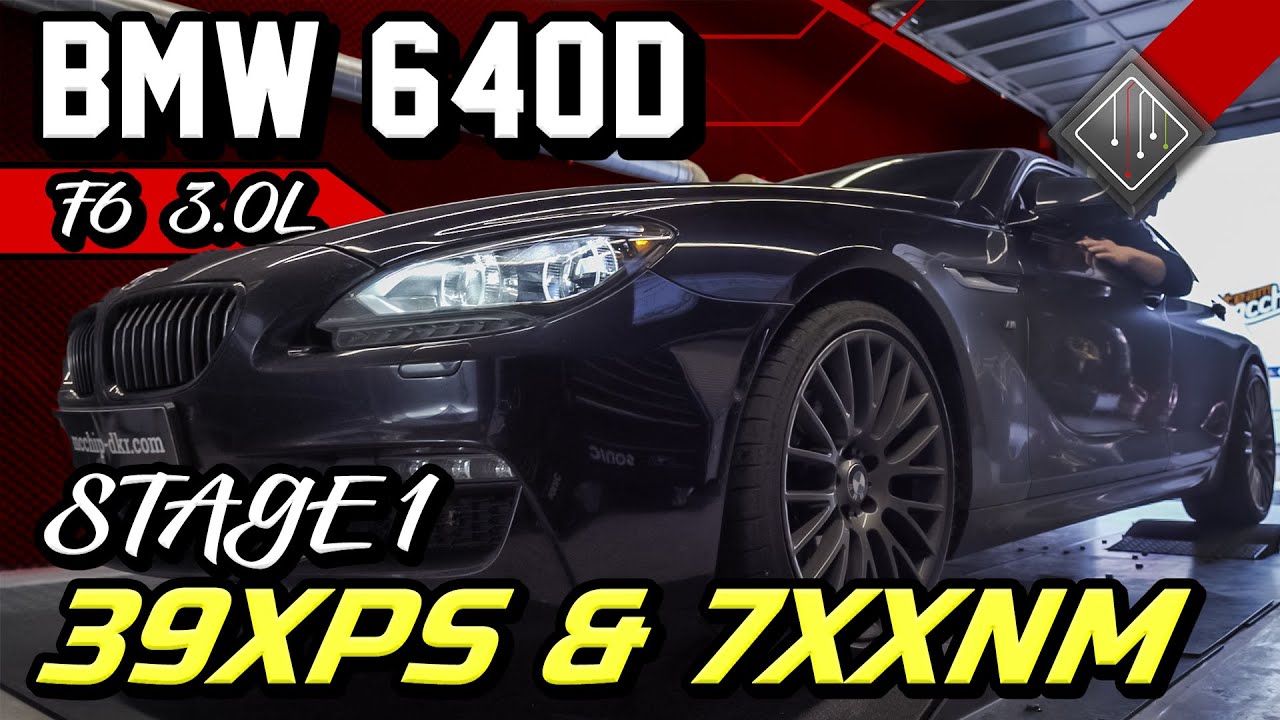 BMW 640D Gran Coupe | Chiptuning Stage 1 | Dyno + 100-200km/h | mcchip ...