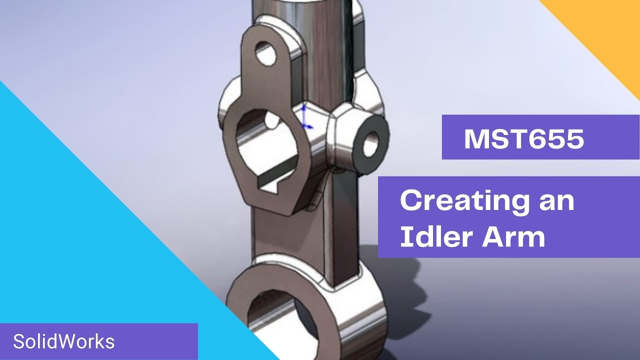 Idler Arm in SolidWorks ( Malay) - YouTube