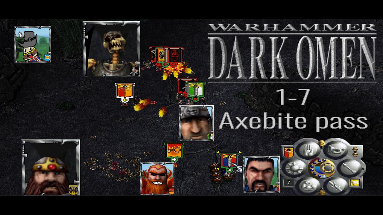 Warhammer Dark Omen Campaign: 1-7 Axebite Pass - YouTube