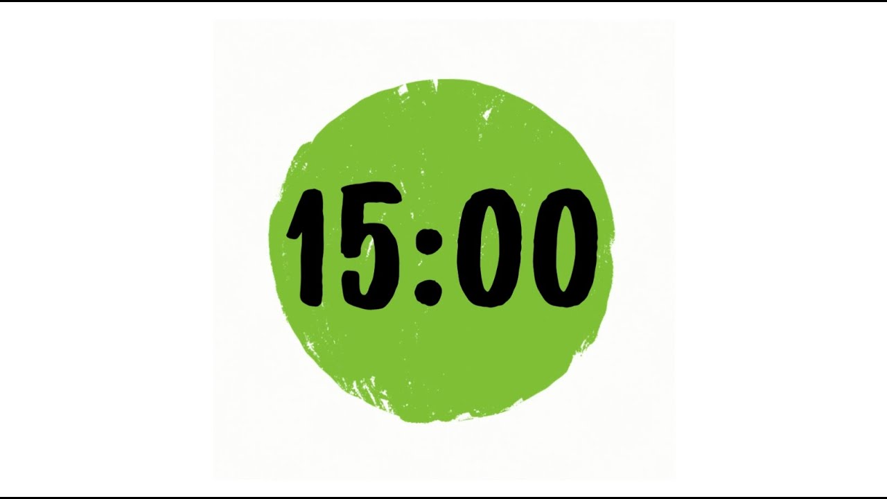 15 Minute Timer | Count Up - YouTube