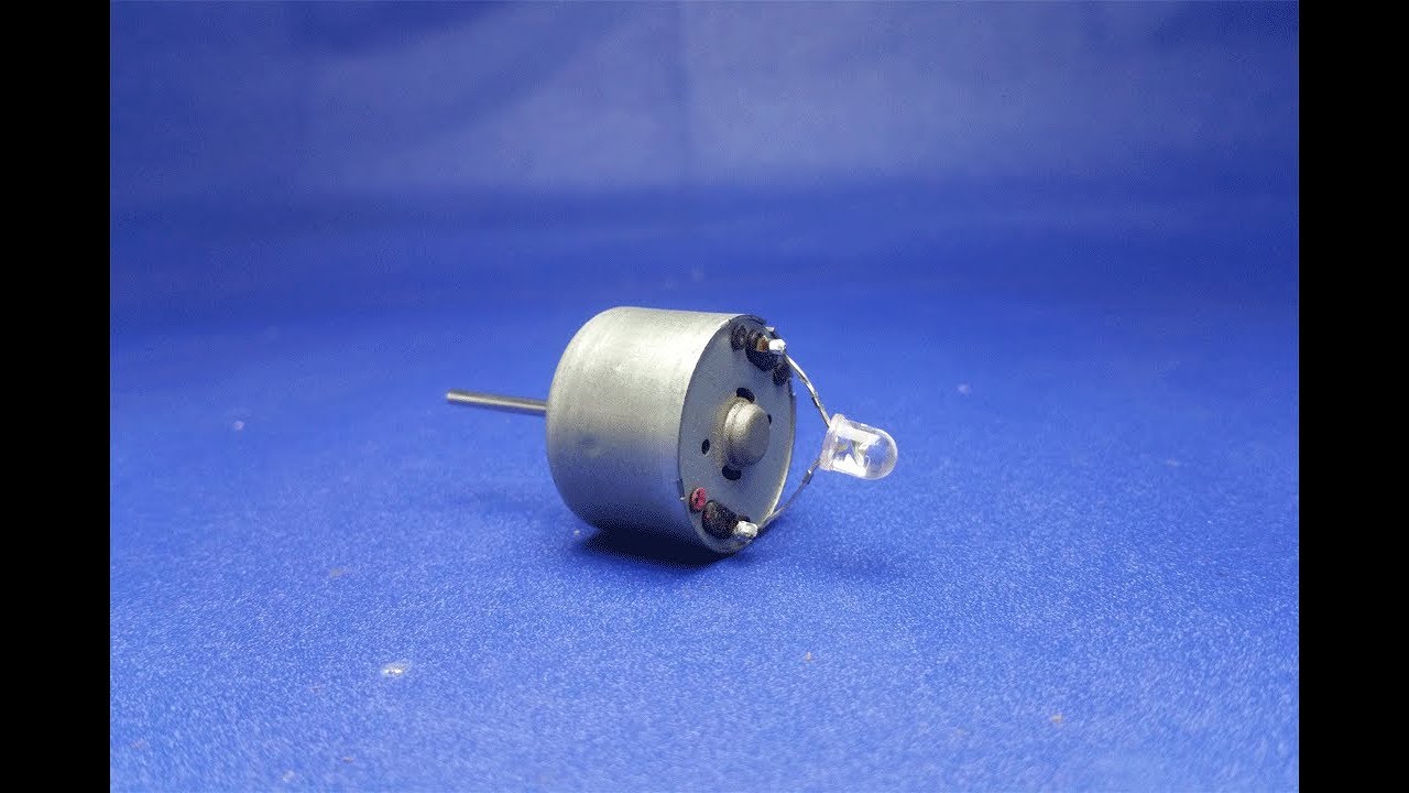 free energy light bulbs with motor - simple 2018 - YouTube