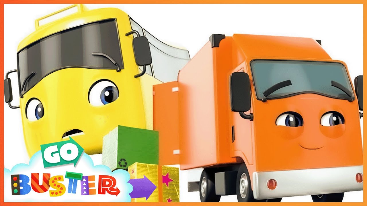 Buster And The Boxes | Go Buster! | Funny Cartoons & Songs for Kids ...