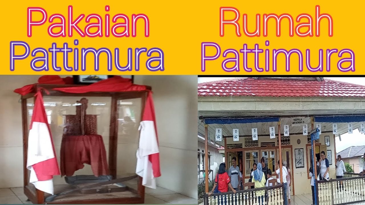 Situs Sejarah II Rumah Kapitan Pattimura, Negeri Haria, Pulau Saparua ...
