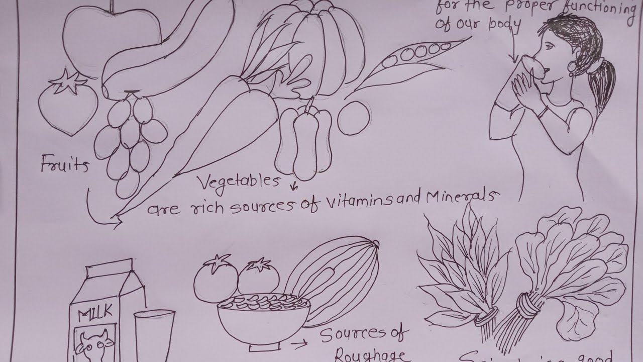 World Food safety day drawing | How to draw world food safety day ...