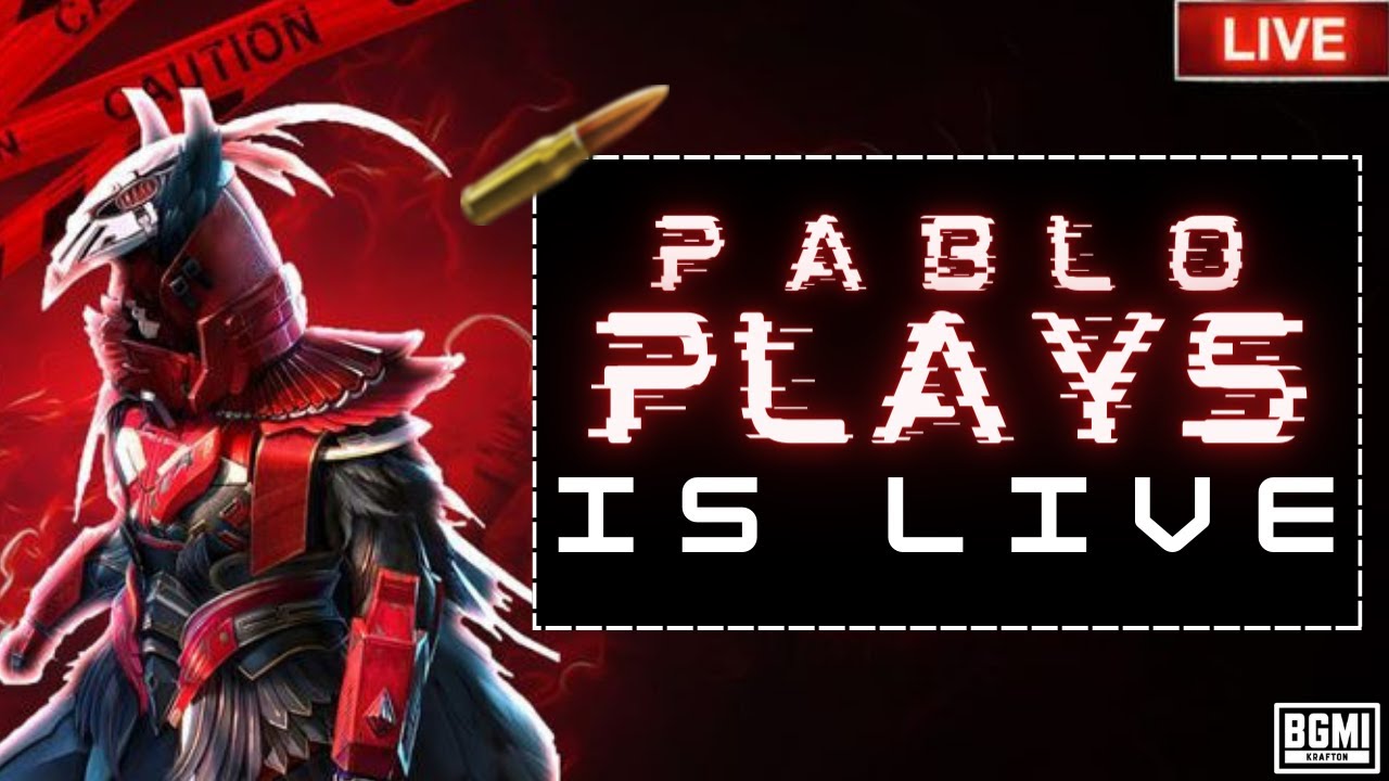 BGMI SCRIMS LIVE || PABLO PLAYS LIVE || #PABLOPLAYS #bgmilive - YouTube