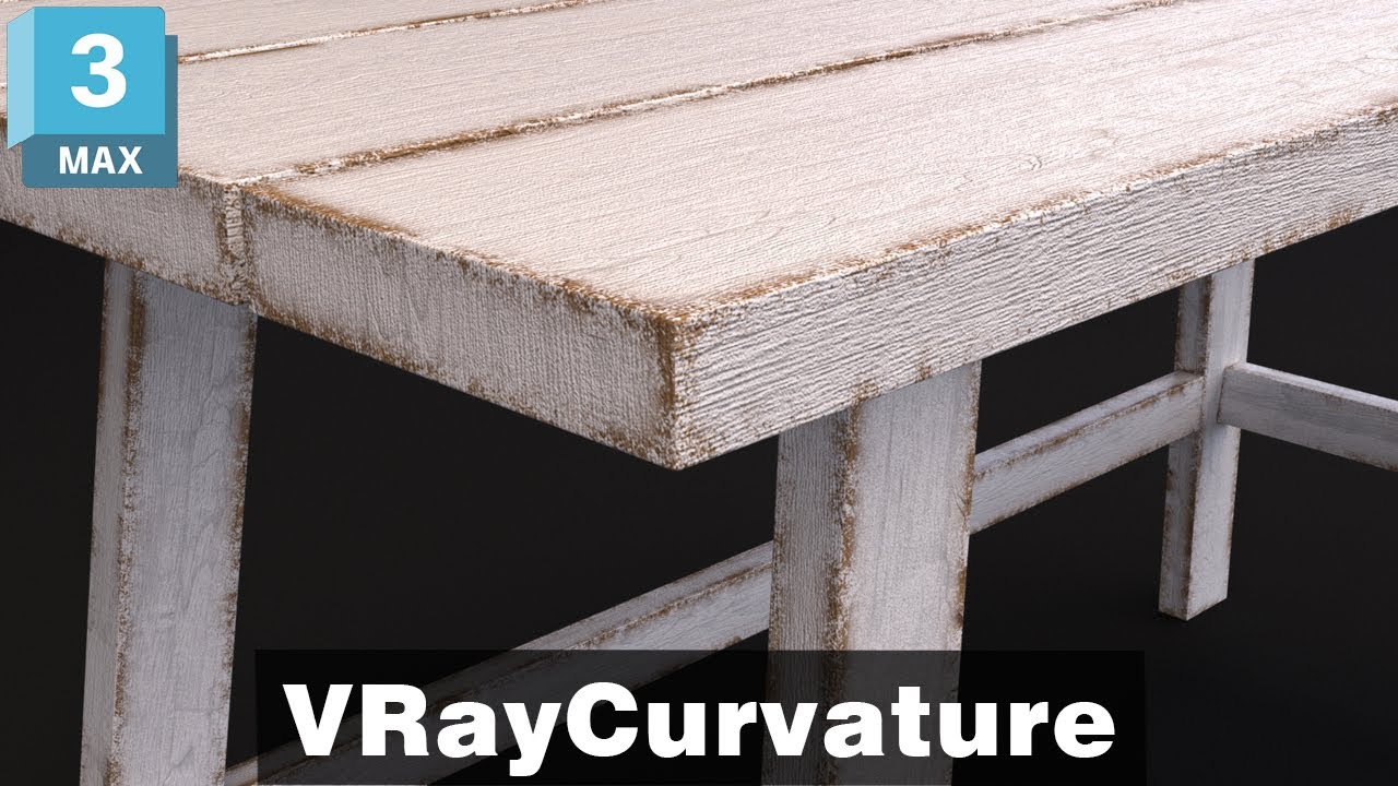 3ds Max：VRayCurvature - YouTube