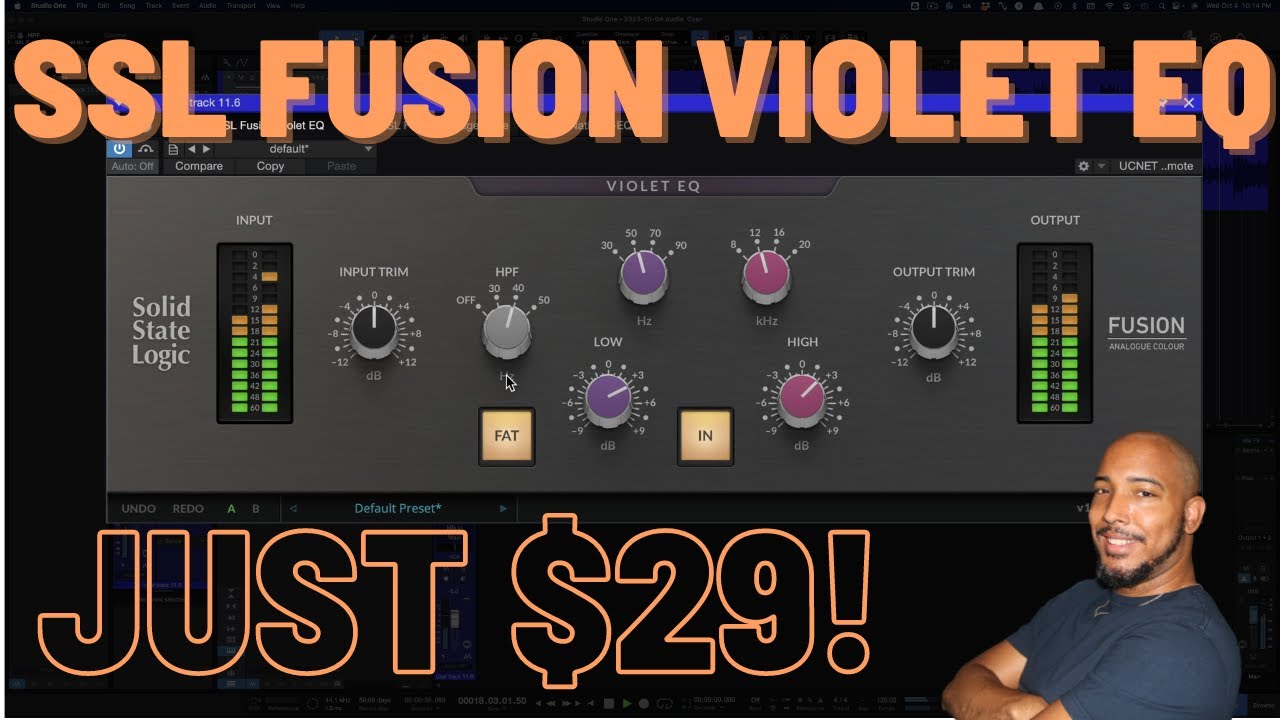 Get SSL Fusion Violet EQ for just $29! - YouTube