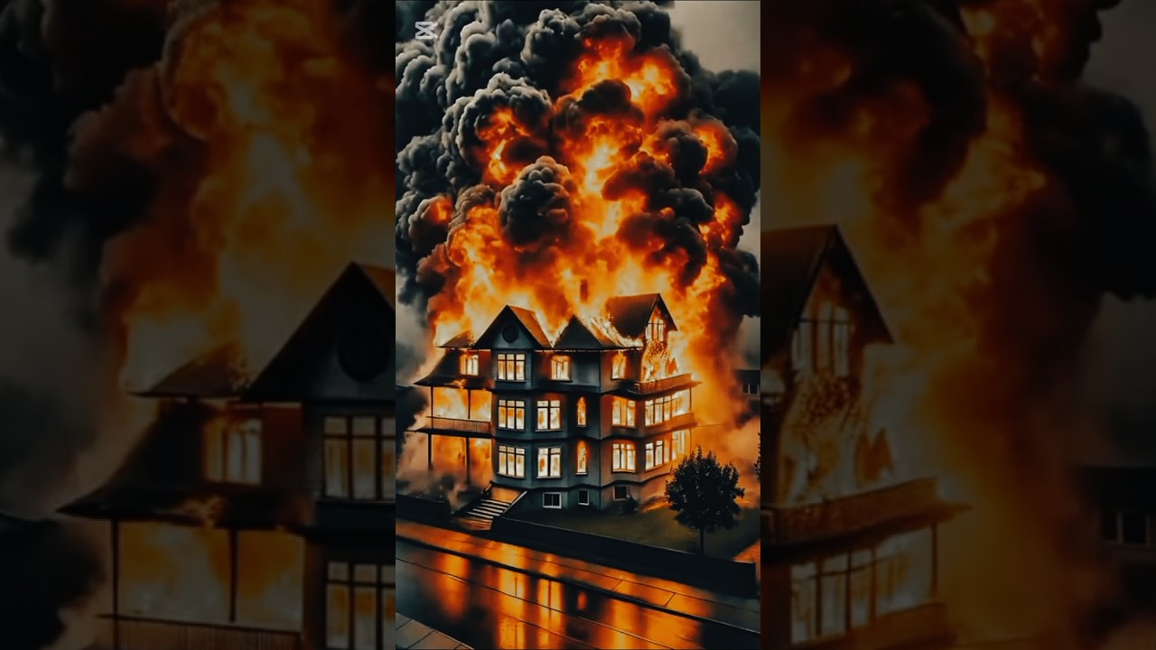 Meow burn in fire🥺 #cat #meow #shorts #viralvideo - YouTube