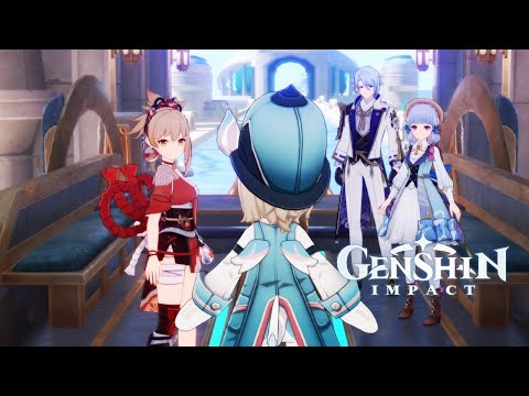 Genshin Impact - Ayaka, Ayato And Yoimiya Visit Fontaine