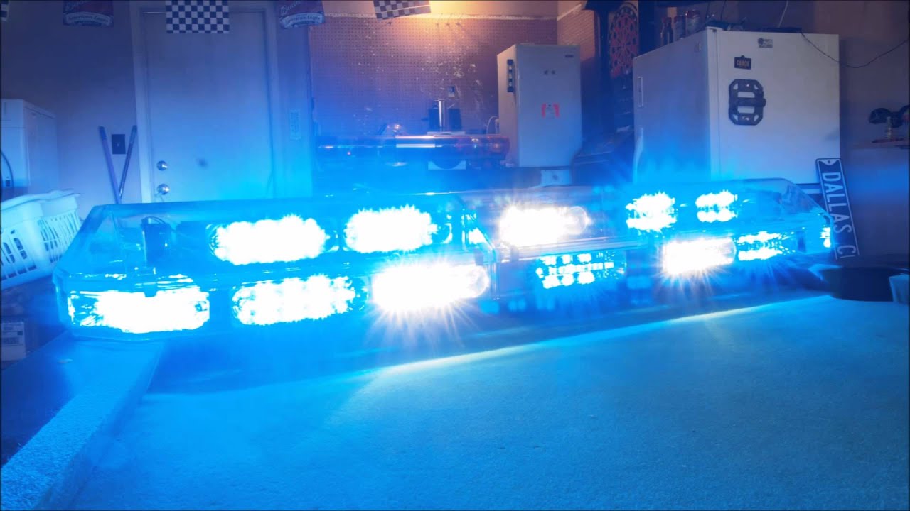 CODE 3 RMX DUAL LEVEL LED LIGHTBAR - YouTube