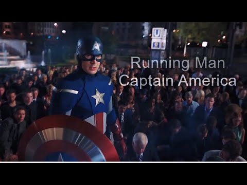 Captain America // Running Man - YouTube