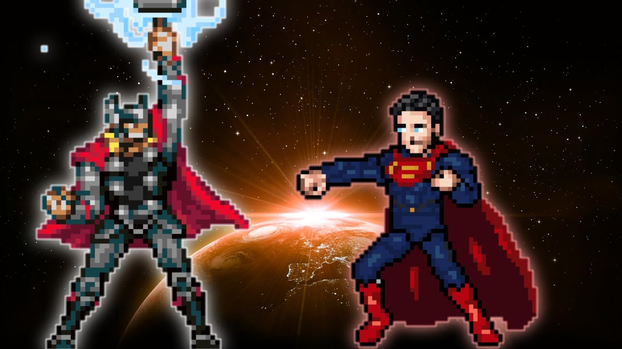 Thor OP VS Superman OP in Jump Force Mugen - YouTube
