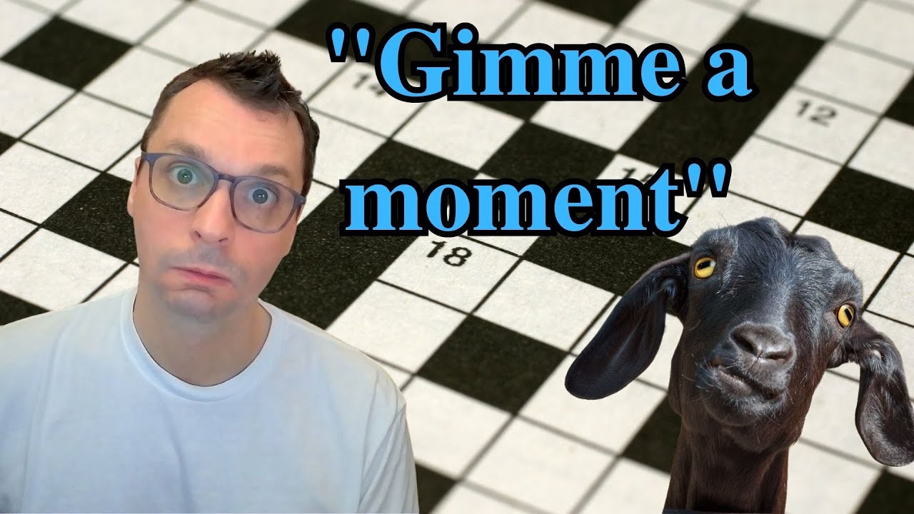 Thursday New York Times Crossword puzzle. - YouTube