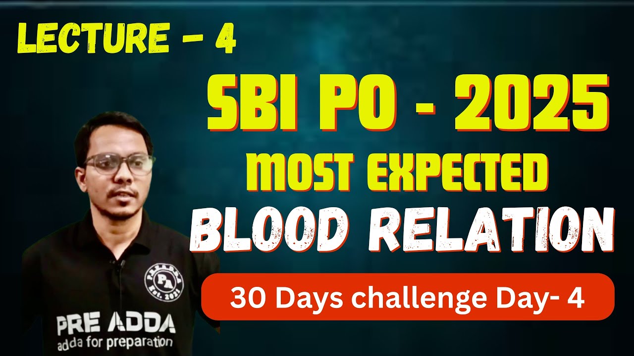"Most Expected Blood Relation Questions for SBI PO & IBPS PO | Crack ...