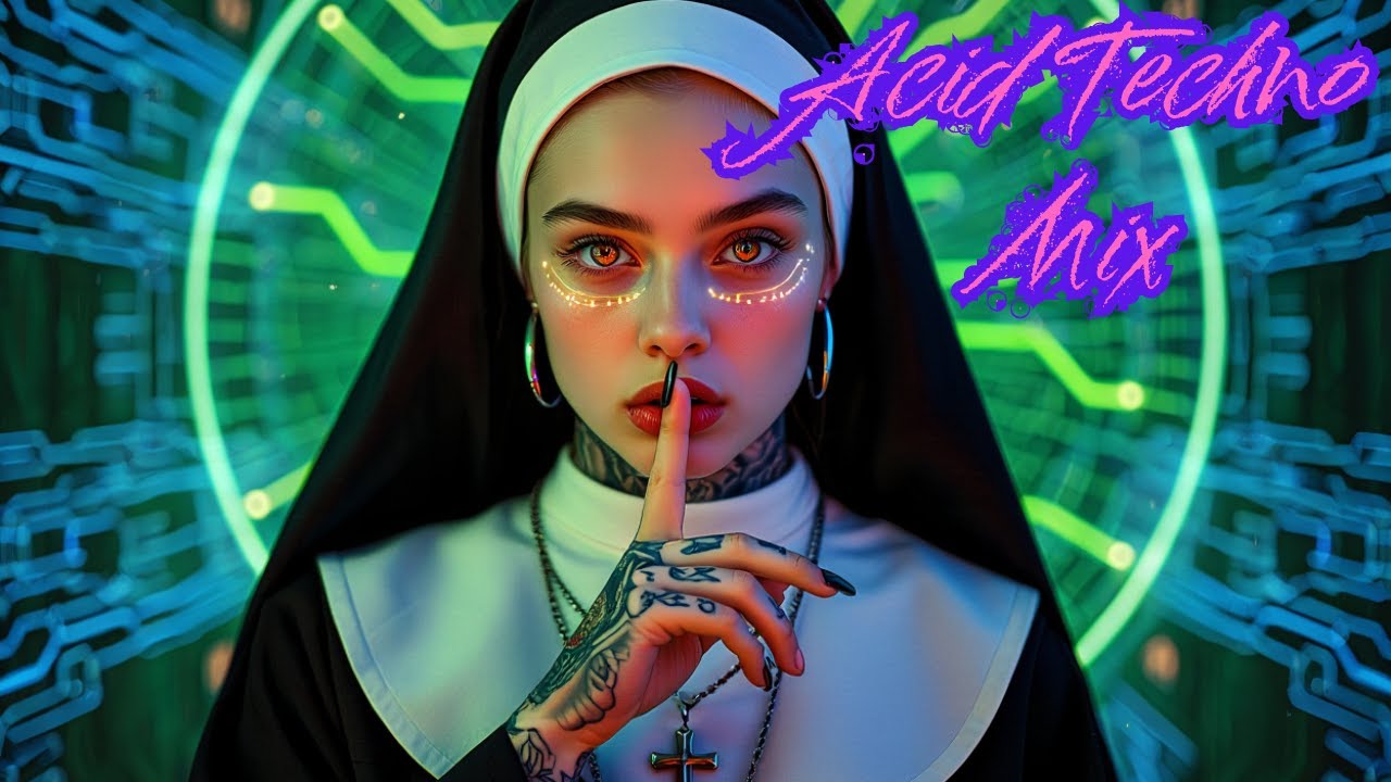 Acid Nun 👁‍🗨 Dark Techno & Acid Rave Set | Underground Festival Mix ...