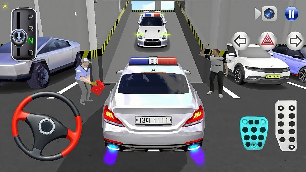 3D New Orange Mercedes Cars For Parking 3D Driving Class Simulation ...