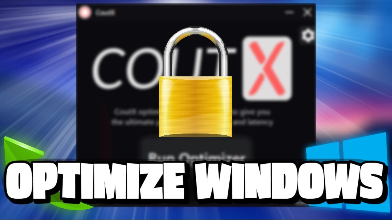 NEW PC Optimizer | GET MORE FPS AND LESS LATENCY | CoutX Teaser Trailer ...