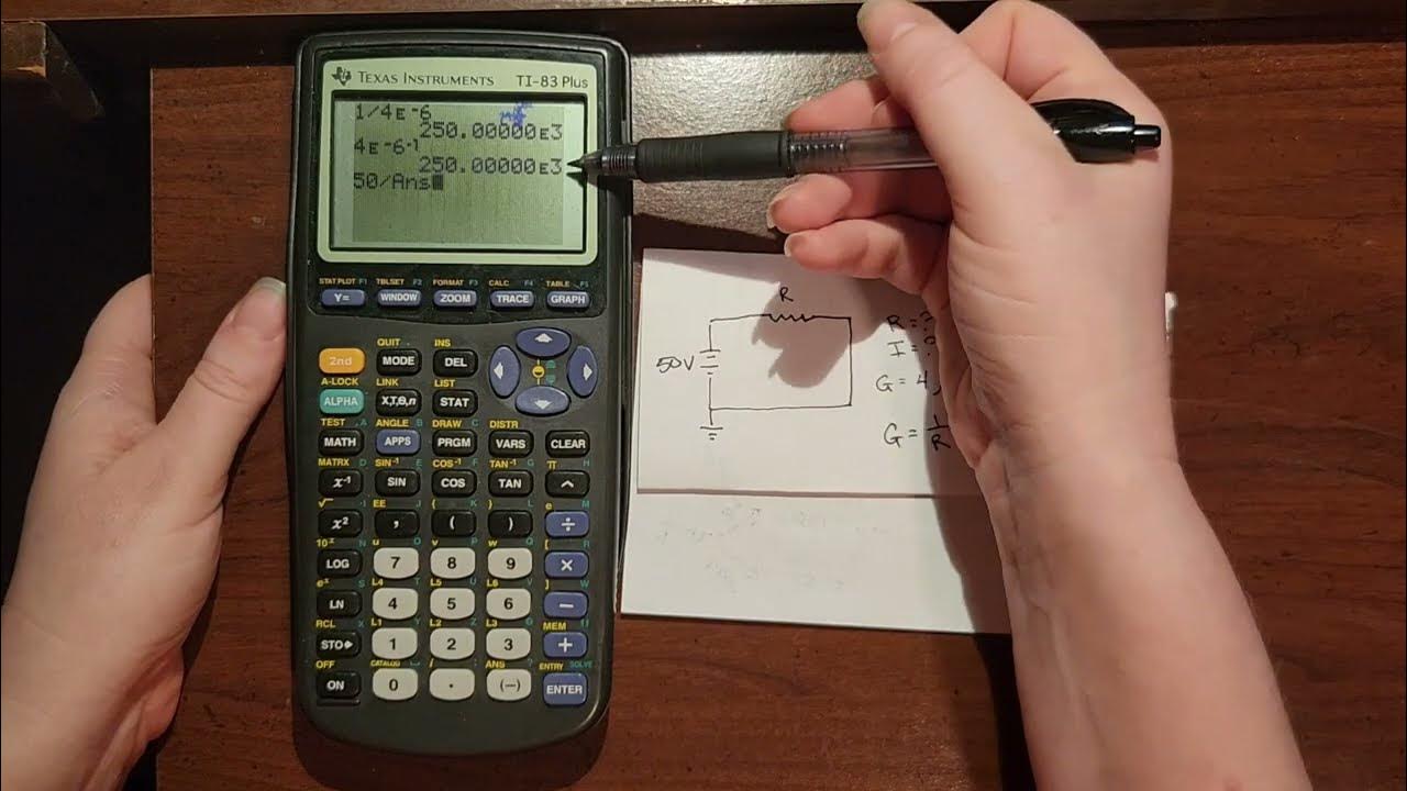 TI-83 Calculator Tutorial - YouTube