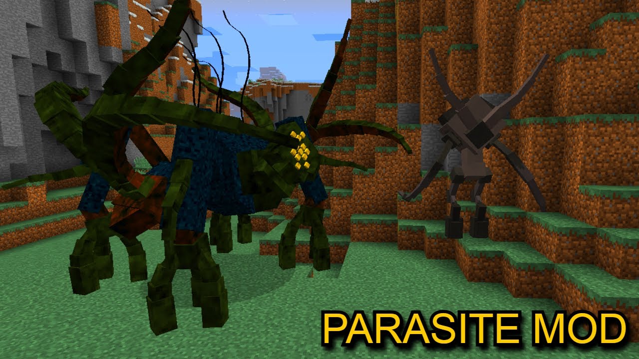 Minecraft BUT Is Infected by PARASITES... (Minecraft Run & Scape ...