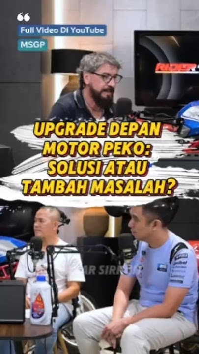 Upgrade Depan Motor Peko: 💡🔩 Solusi atau Tambah Masalah? #motogp #beritamotogp #msgp #shorts ...