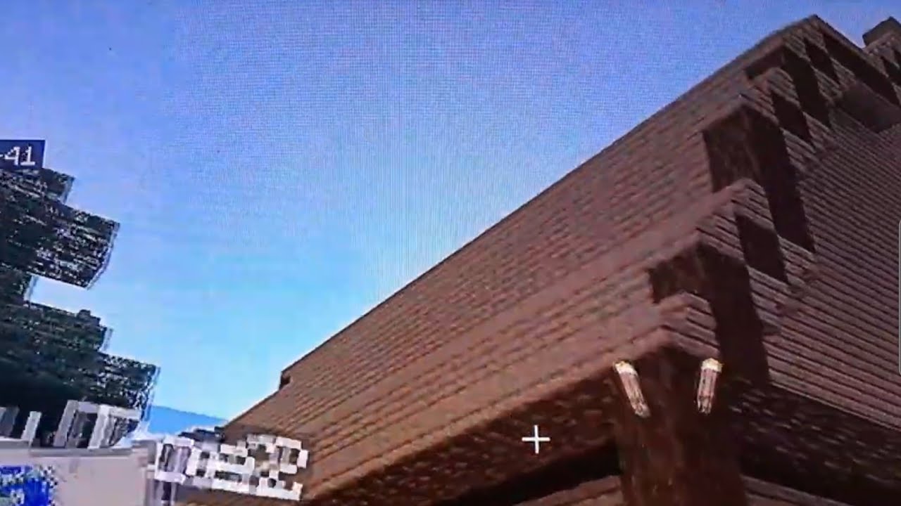 Building the roof! Wolf World Episode 4 - YouTube