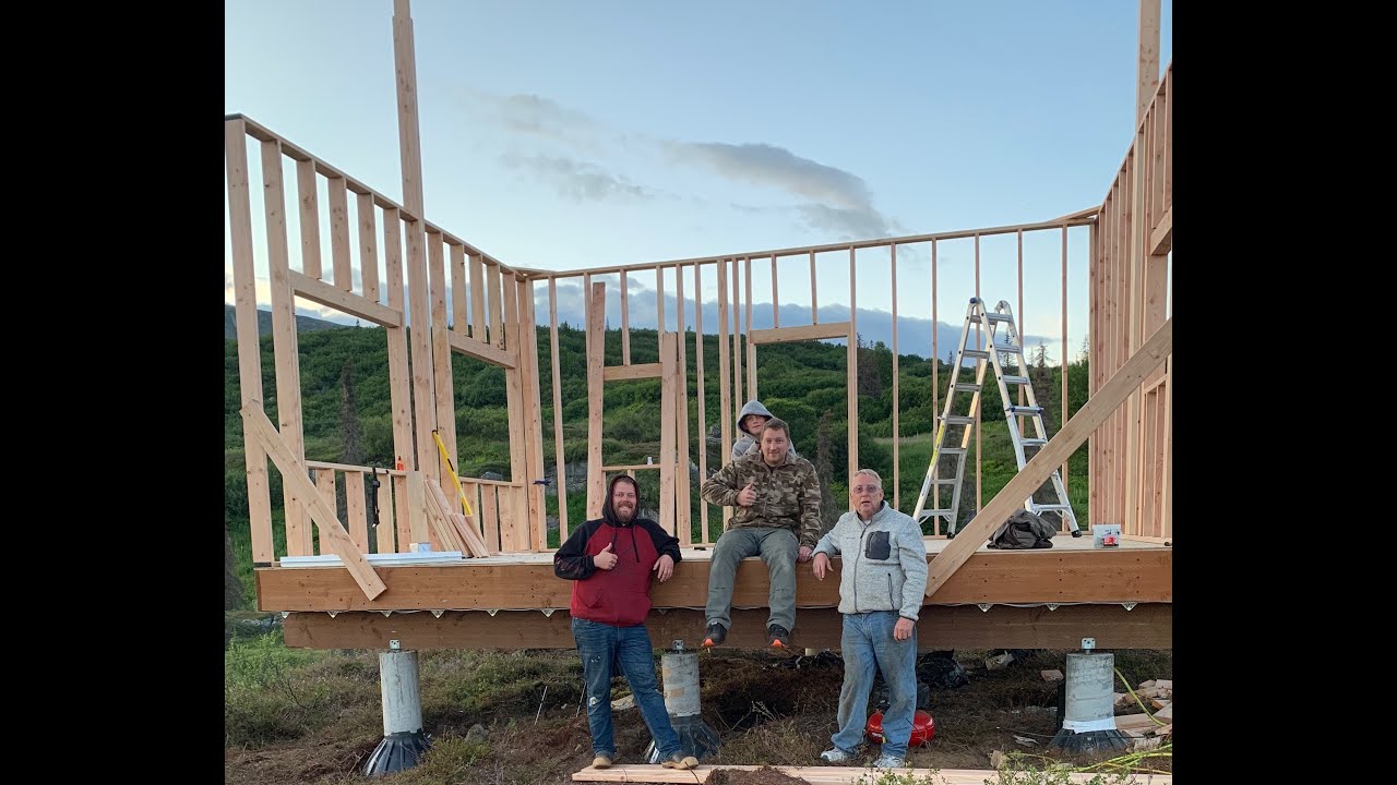 Building a remote Alaska cabin - YouTube