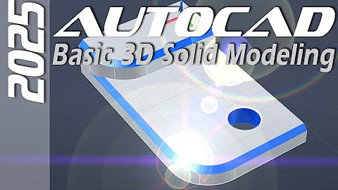 AutoCAD 3D Solids Tutorials for Beginners - YouTube