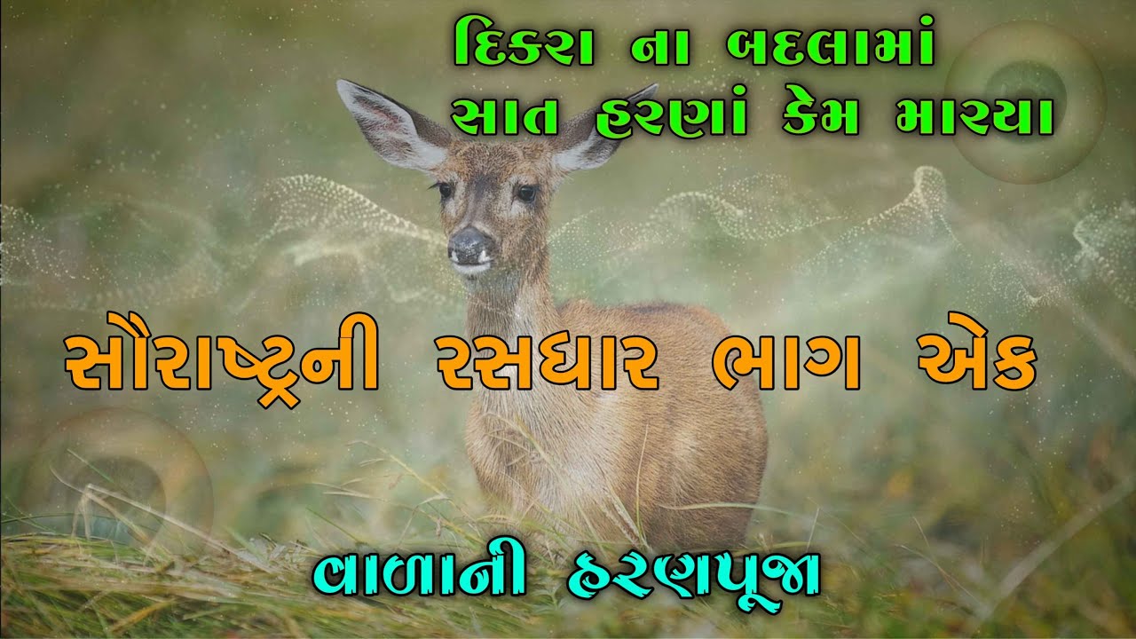 saurashtra ni rasdhar || look varta || વાળાની હરણપૂજા - YouTube