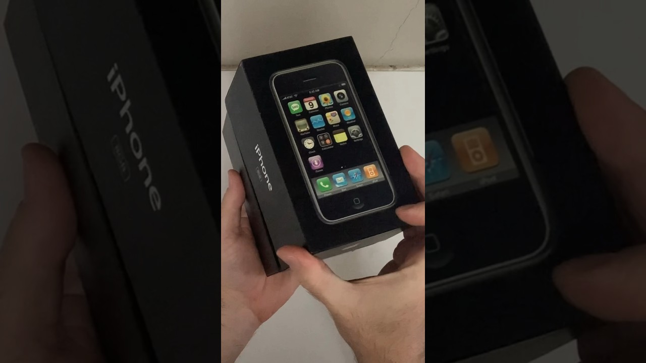 Primeiro Iphone do mundo, raro no Brasil, já viu um desses? #iphone2g - YouTube