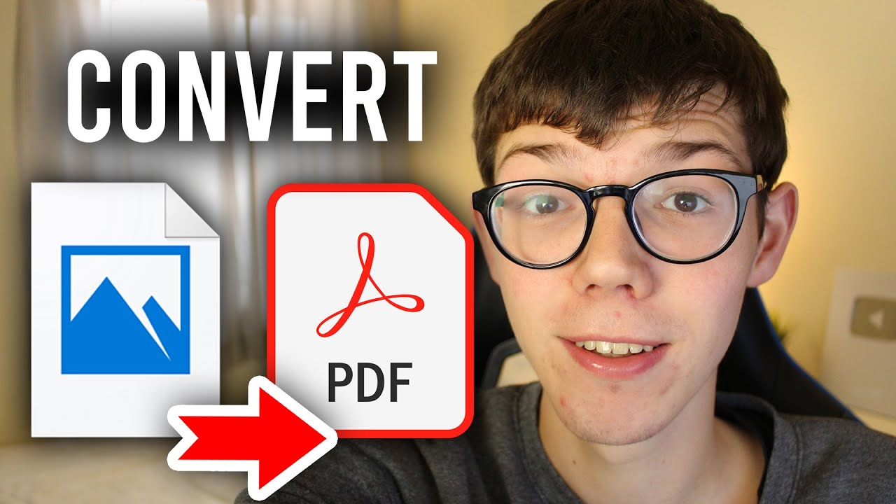 How To Convert Image To PDF File Convert Photo To PDF YouTube
