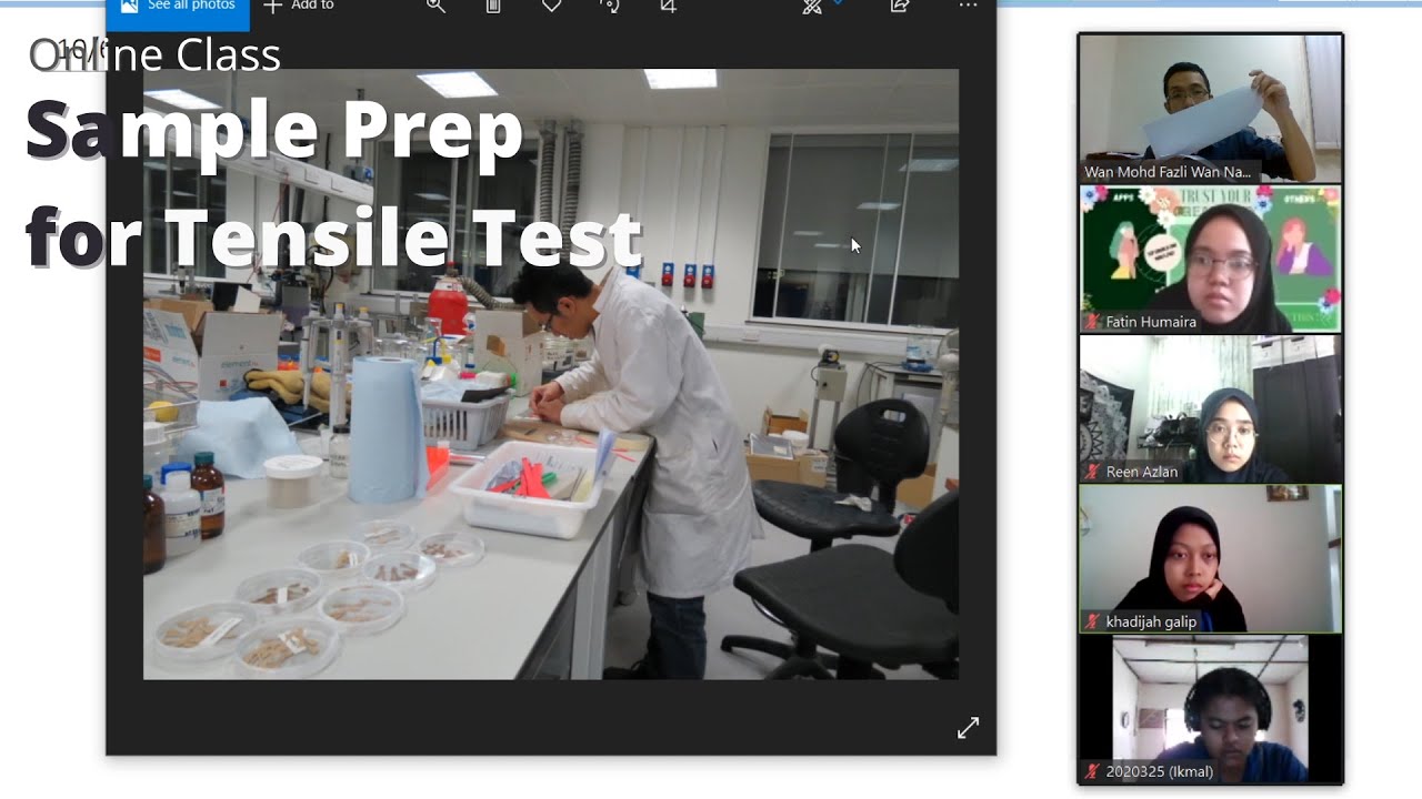Sample Prep for Tensile Test | Online Class - YouTube