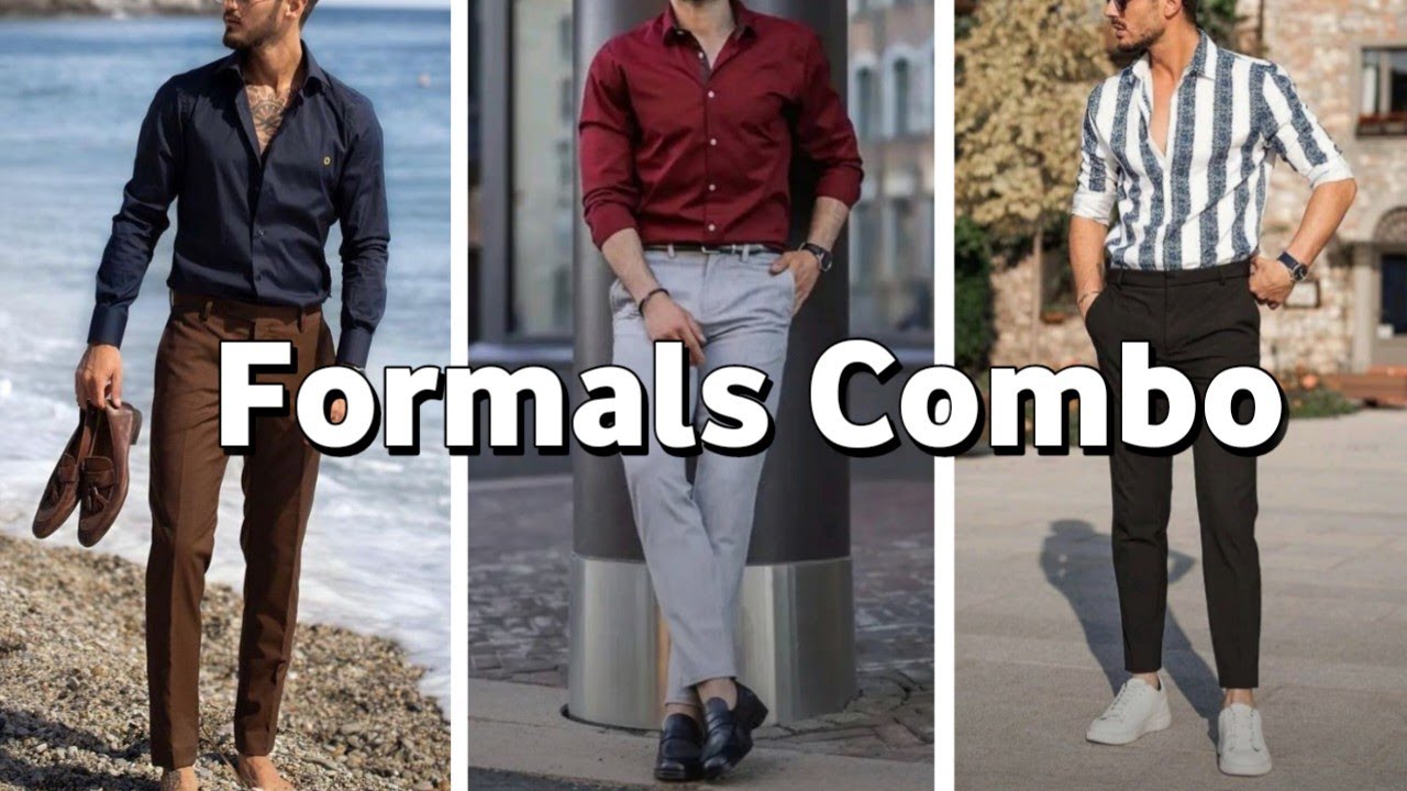 Best Formal Outfits Combination For Men : That Upgrades Your Style ...