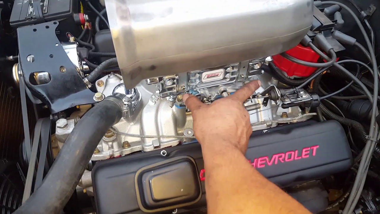 78 Pontiac sunbird small block install 350hp - YouTube
