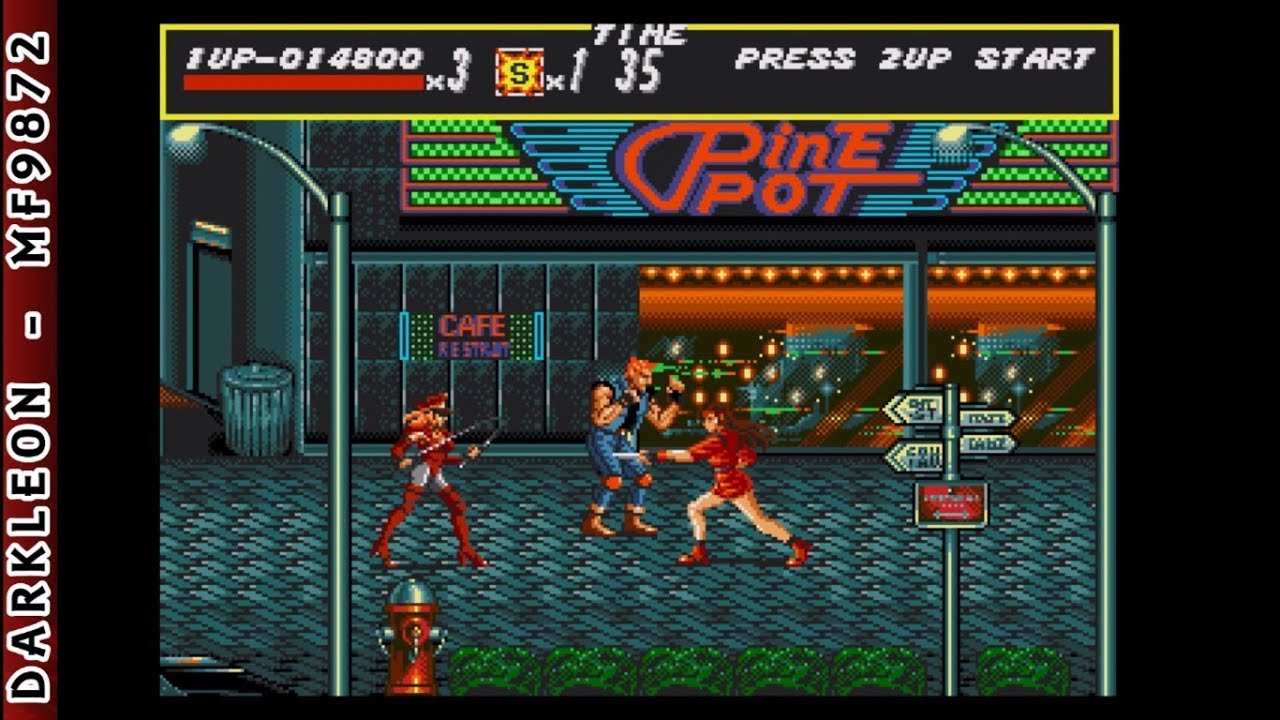 Sega CD - Sega Classics Arcade Collection - Streets of Rage © 1992 Sega ...