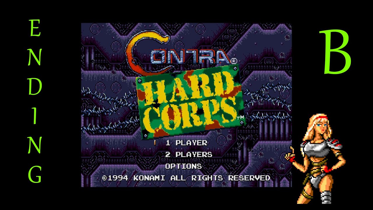 Contra Hard Corps - Sheena - Ending B (Just Game Audio) - YouTube