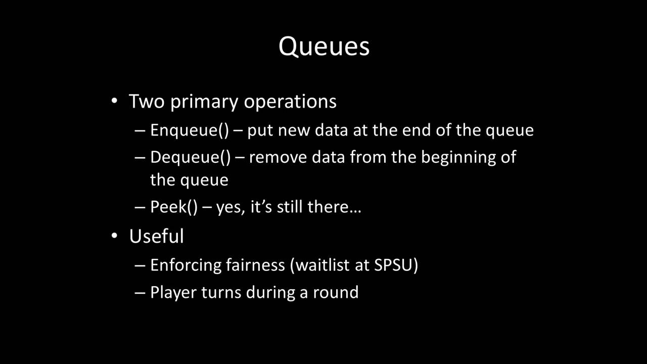 Tutorial 201 Introduction Stacks And Queues In C Youtube
