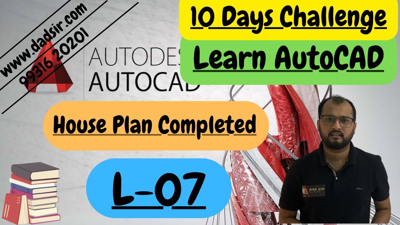 L-07 || 10 Day AutoCAD Challenge || AutoCAD by dAd Sir - YouTube